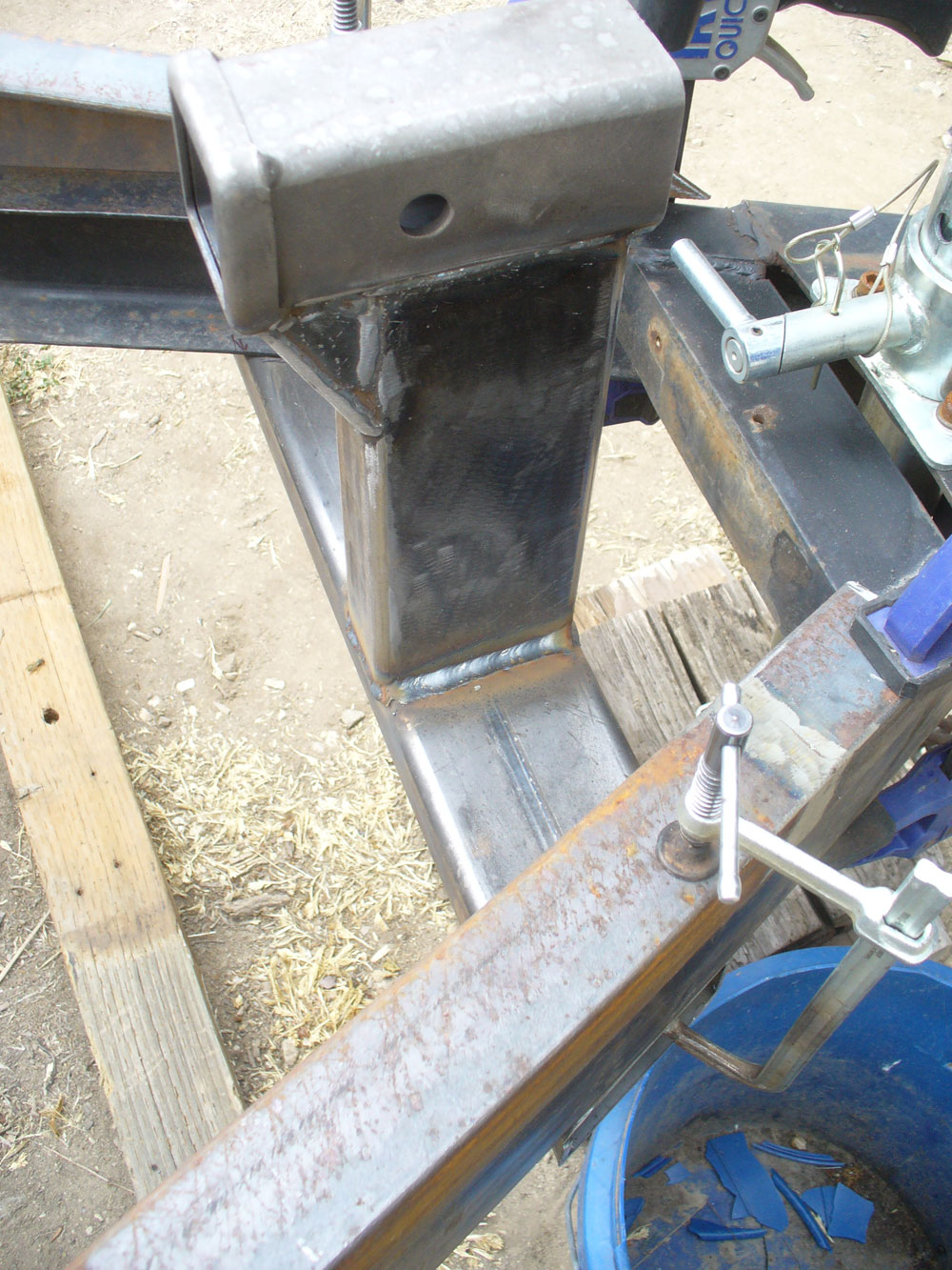 Trailer Modifications: Receiver Mount for Winch | NAXJA Forums - North ...